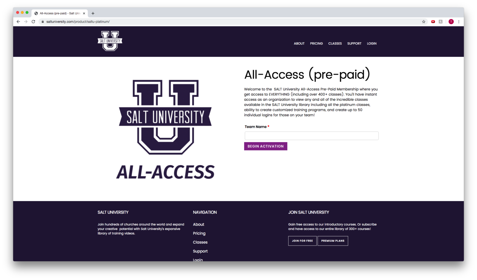 Learn More About How to Get Started -Salt University